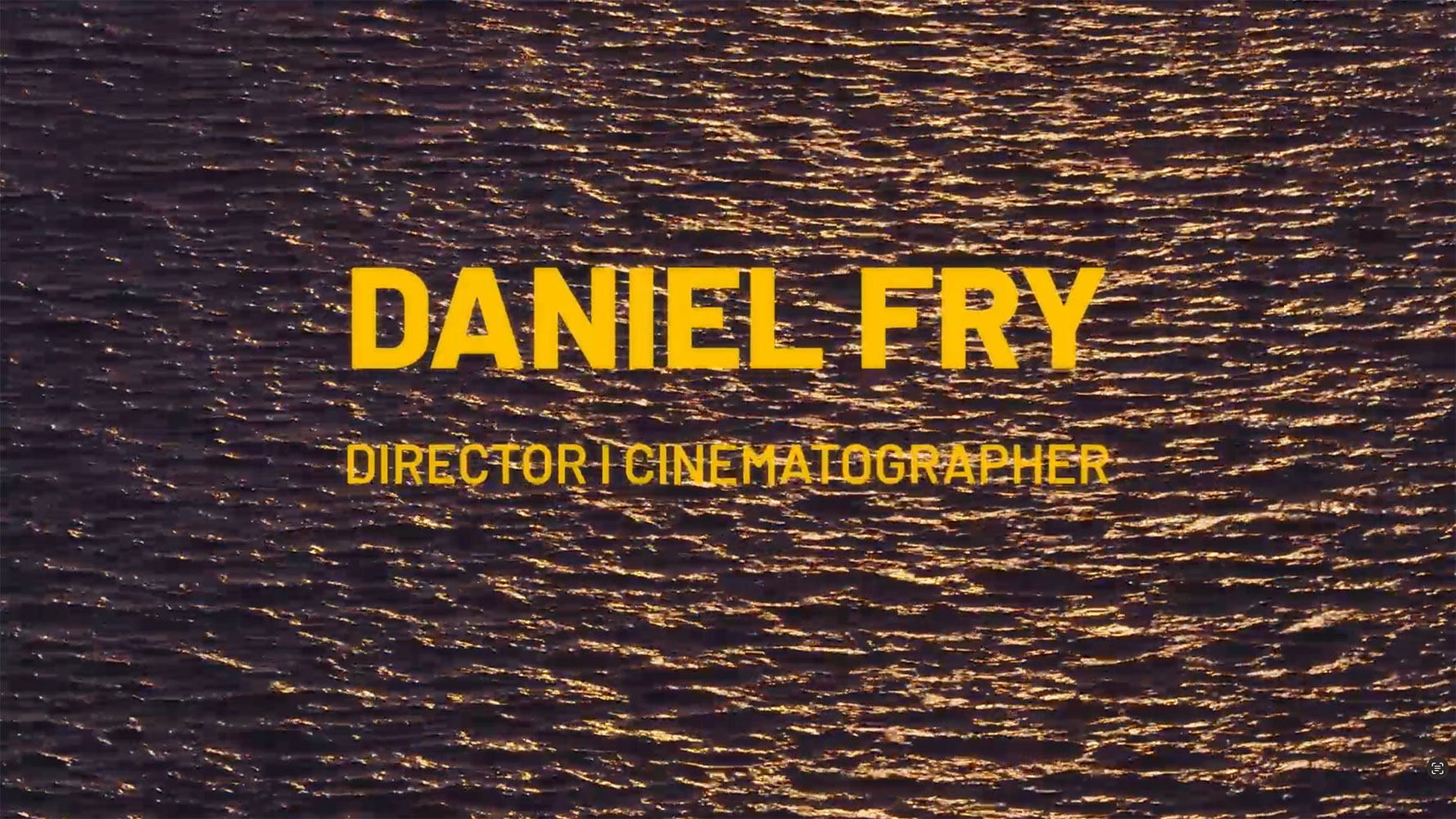 Now Representing Cinematographer Daniel Fry - Art Department